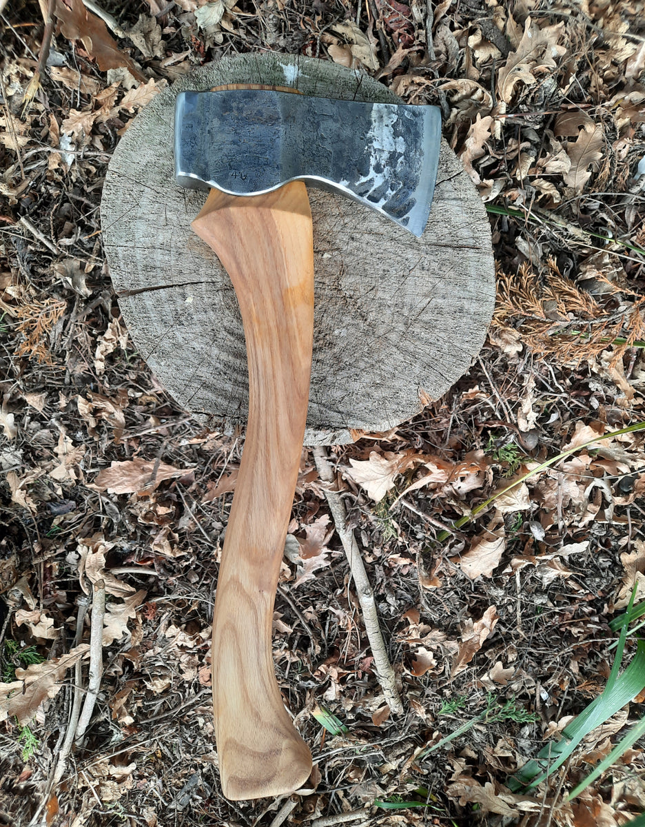 Short Handle Camp Axe (with Sheath) – Mercer Metal Craft & Edge Works